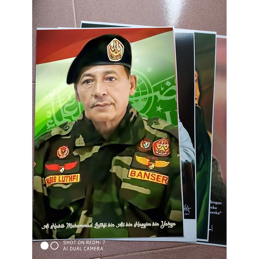 Jual POSTER UK A3+ 32*47CM HABIB LUTHFI BANSER BAHAN ART PAPER 310GR ...