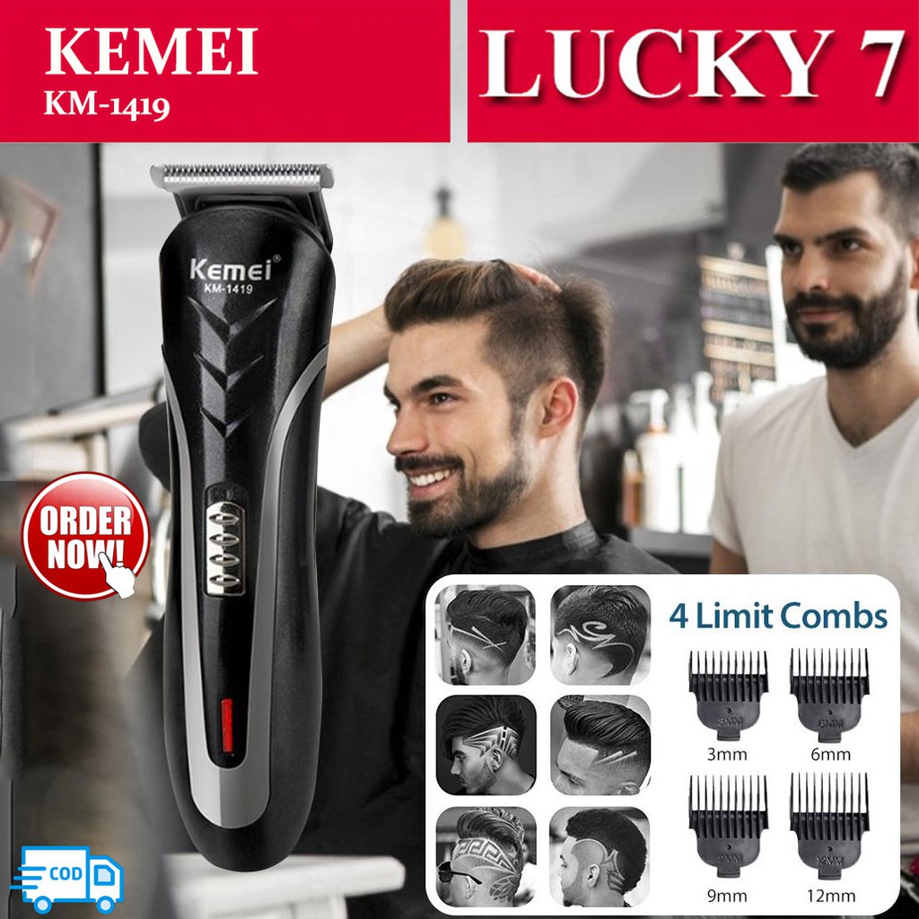 Jual Alat Cukur Rambut Elektrik Hair Clipper 3in1 Kemei KM 1419 / KM 1407 / KM 1418 Alat ...