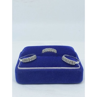Jual CINCIN PERAK 925 ASLI SILVER LAPIS EMAS/CINCIN DOUBLE MATA PUTIH 2 ...