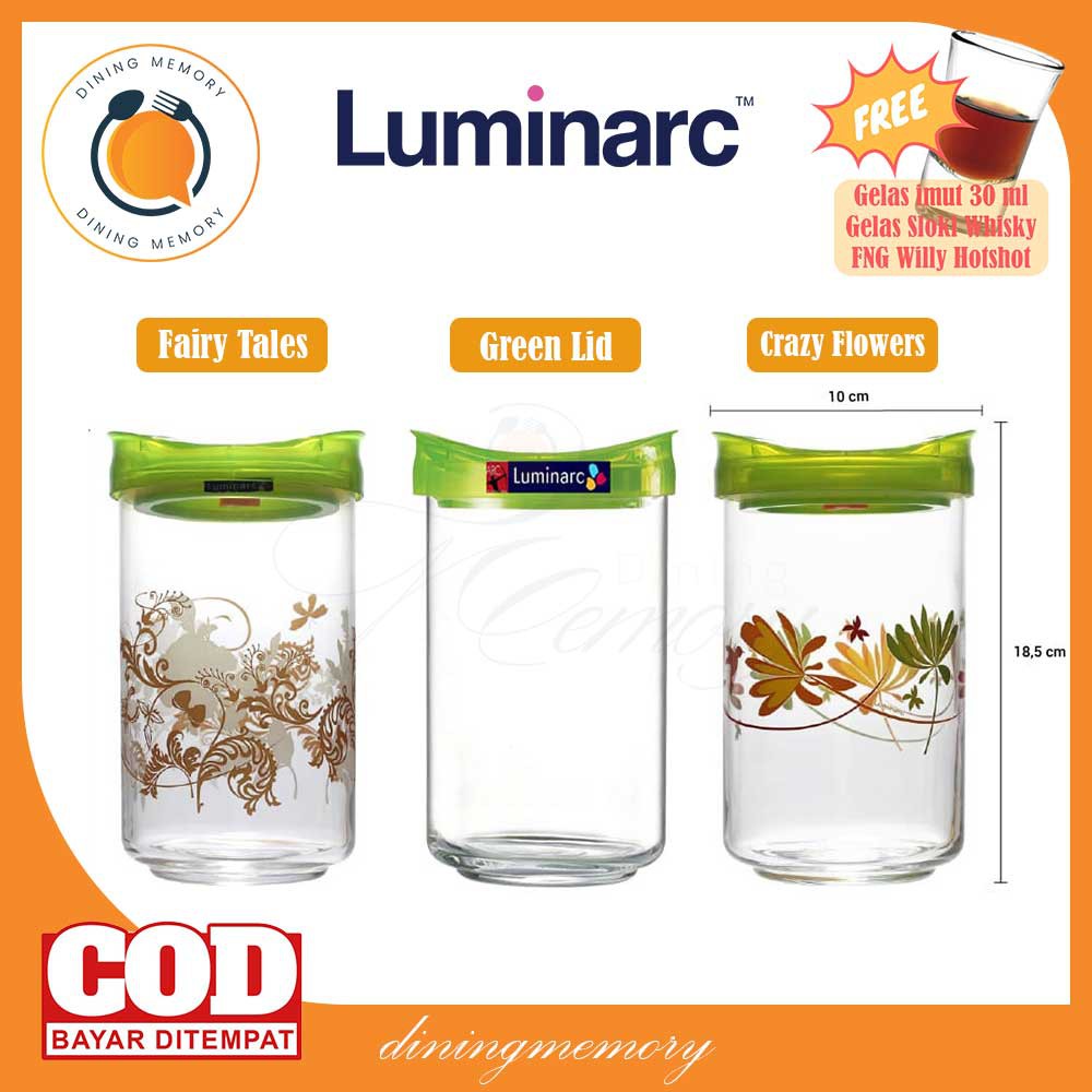 Jual Luminarc Toples Kaca Keep N Pot 1100ml per Pcs | Shopee Indonesia