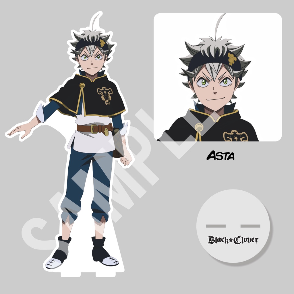 Jual Standee Black Clover Asta Yuno Akrilik Stand | Shopee Indonesia