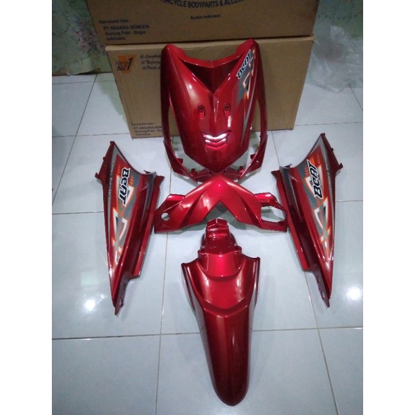 Jual body beat karbu full halus warna merah | Shopee Indonesia
