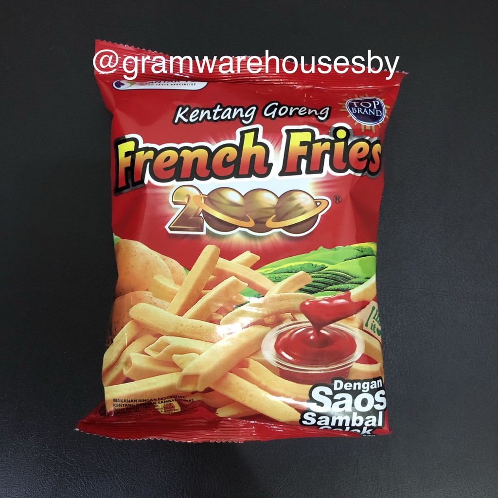 Jual Kentang Goreng French Fries 2000 31gr | Shopee Indonesia