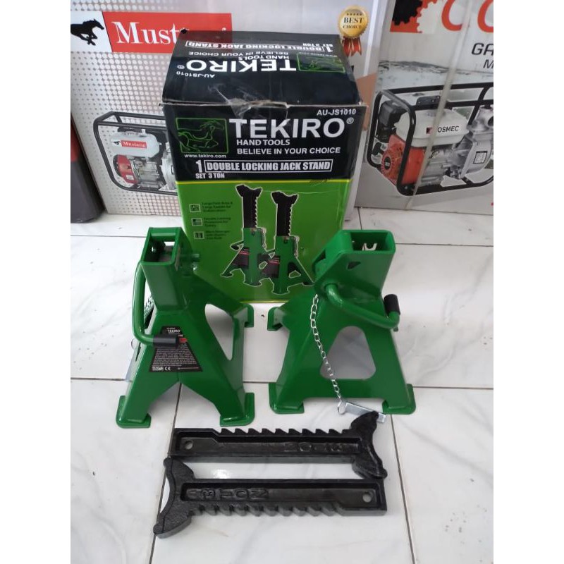 Jual Jack stand TEKIRO 3 ton(2pcs)tahanan dongkrak TEKIRO | Shopee ...