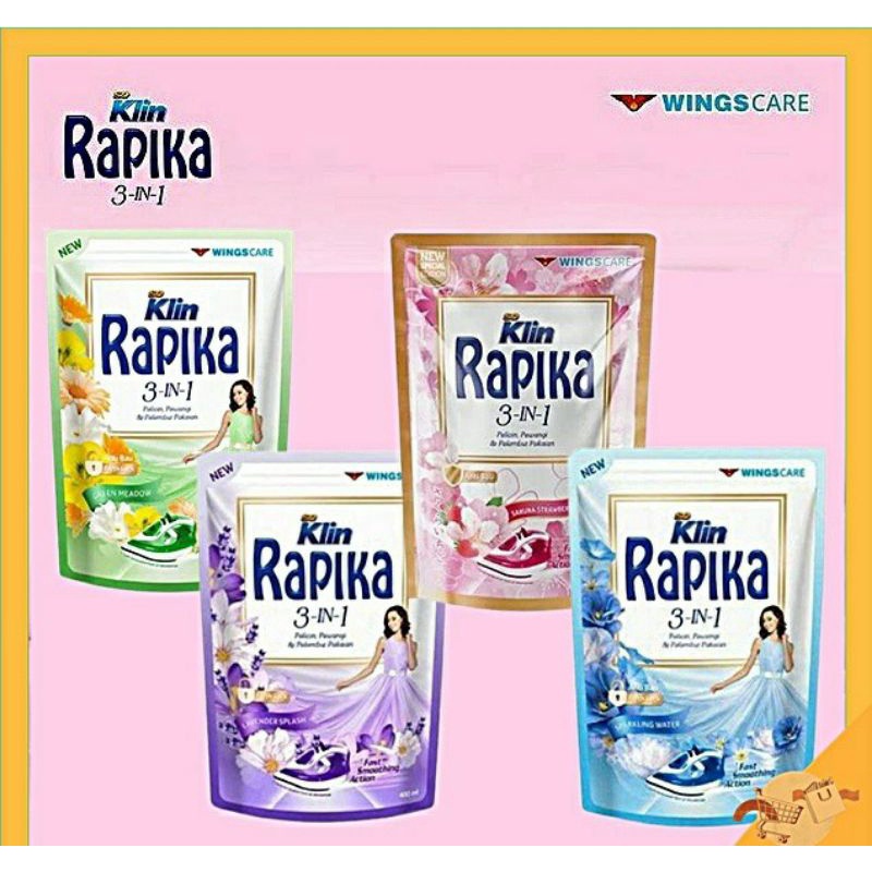 Jual Rapika Sakura Ironaid Pouch 400ml | Shopee Indonesia