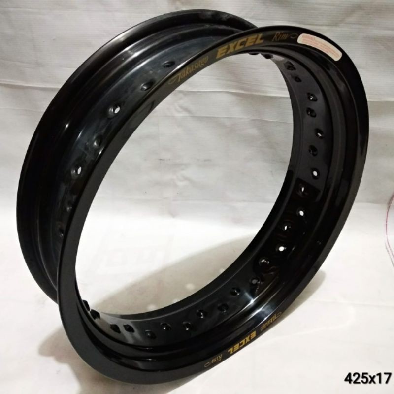 Jual Velg Takasago Excel Rim 17 x 425 Black - Made in Japan | Shopee ...