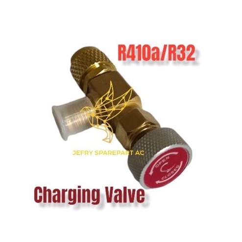Jual CHARGING VALVE R410A R32 ADAPTER NEPEL ADAPTOR AC STARMEC SMC BARU | Shopee Indonesia