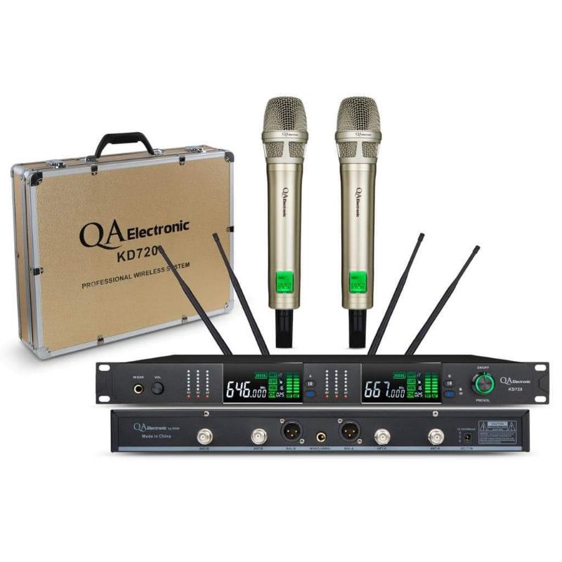 Jual Mic wireless Qa electronic kd720Pro Qa Elektronik kd 720 pro ...
