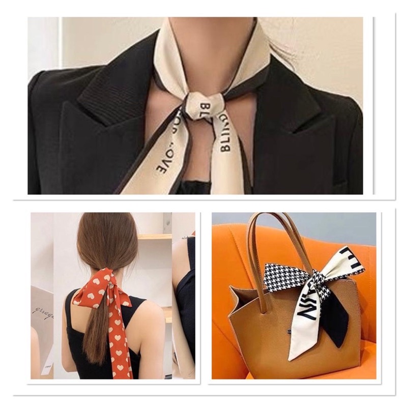 Jual SCARF SATIN SYAL PERSEGI AESTHETIC SYAL IMPOR PREMIUM WANITA ...