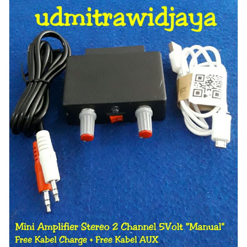 Jual Mini Amplifier Bluetooth Stereo 2 Channel 5 Volt 5v Ampli mini ...