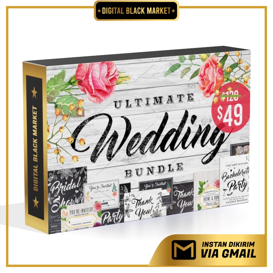 Jual Massive Chalk Wedding Bundle 60 Off - Photoshop | Shopee Indonesia