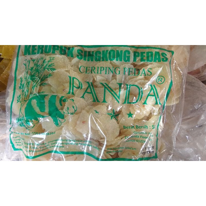 Jual kerupuk singkong cap panda | Shopee Indonesia