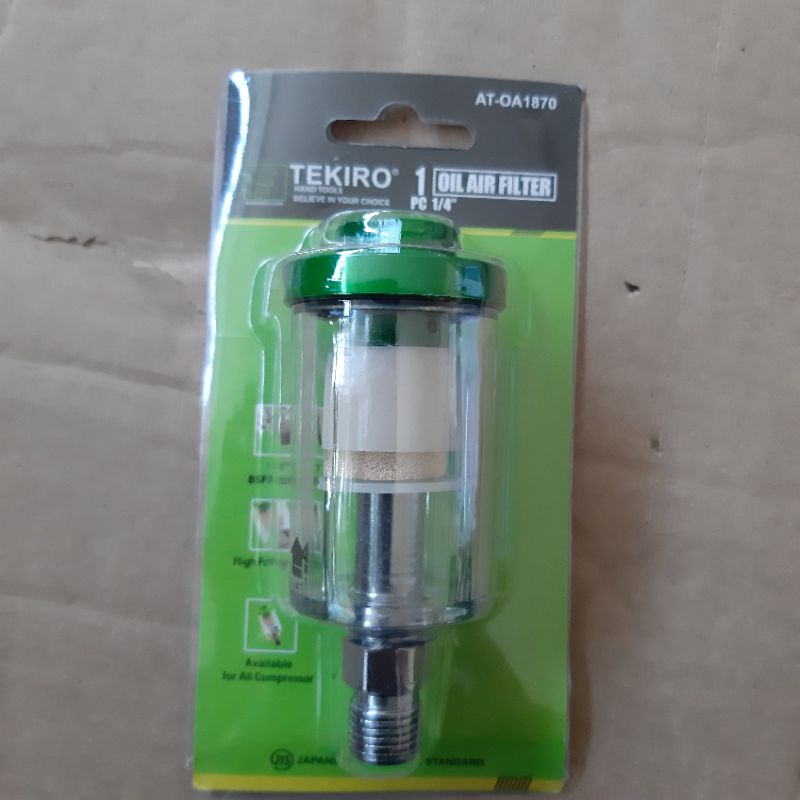 Jual air filter TEKIRO water separator filter spray gun kompresor ...