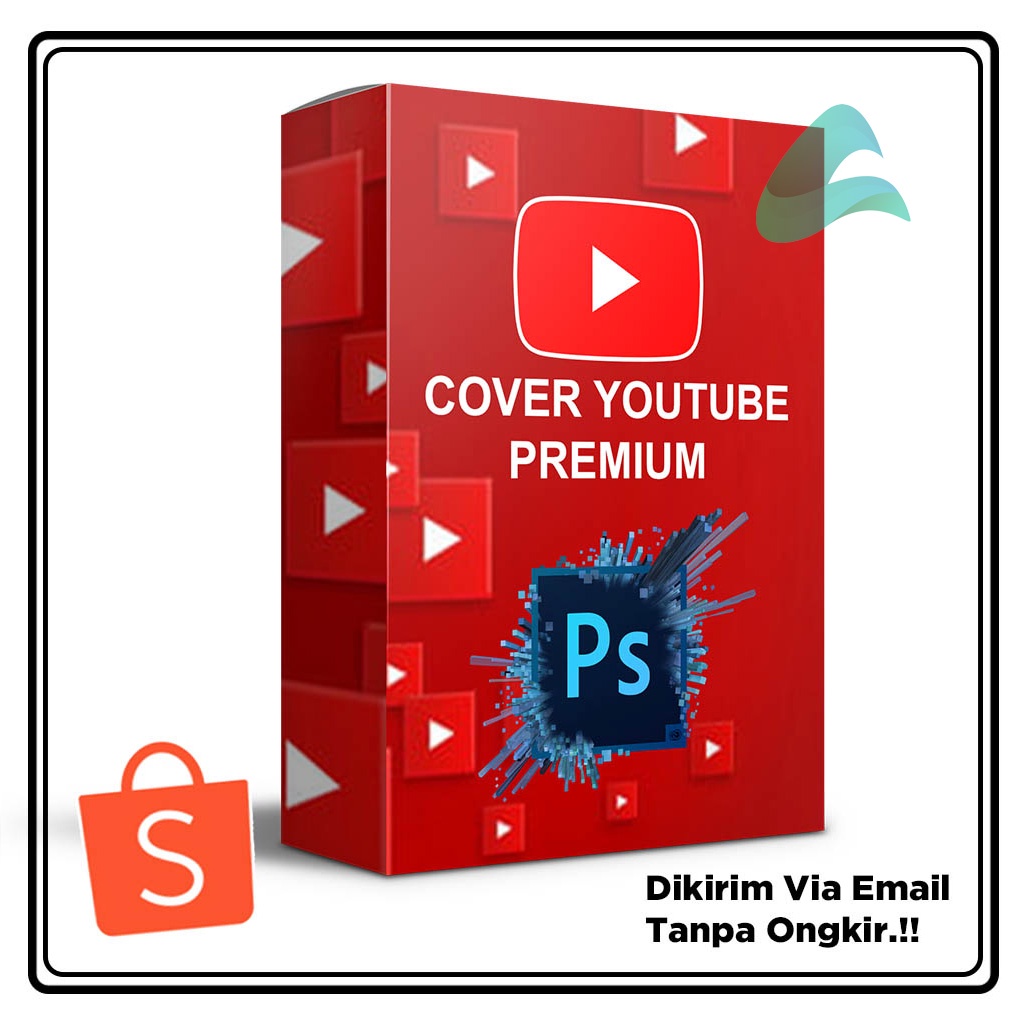 Jual 30 Desain Template cover channel youtube Format Photoshop | Shopee ...