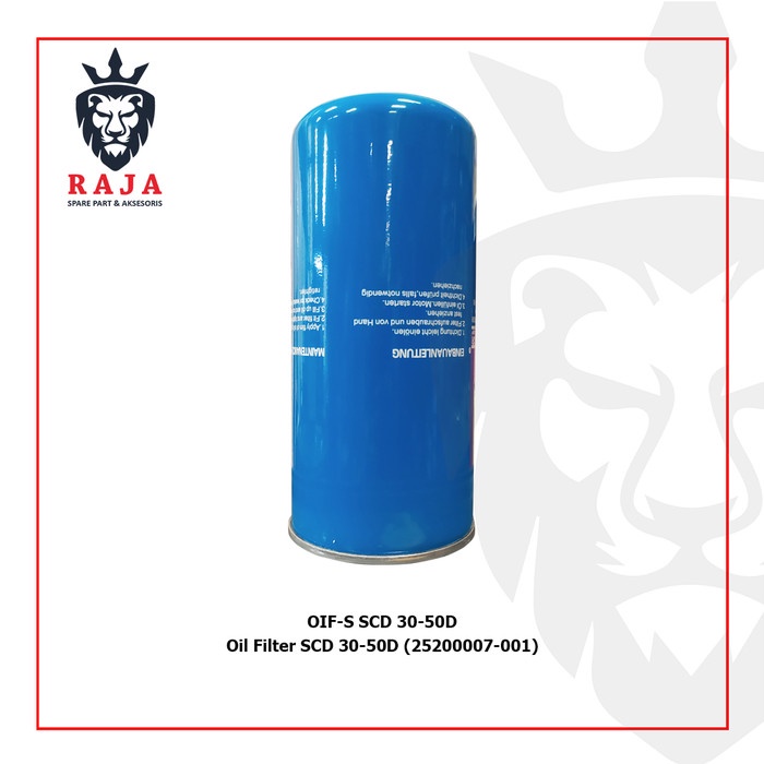 Jual Oil Filter kompresor screw shark SCD 30-50D (25200007-001 ...
