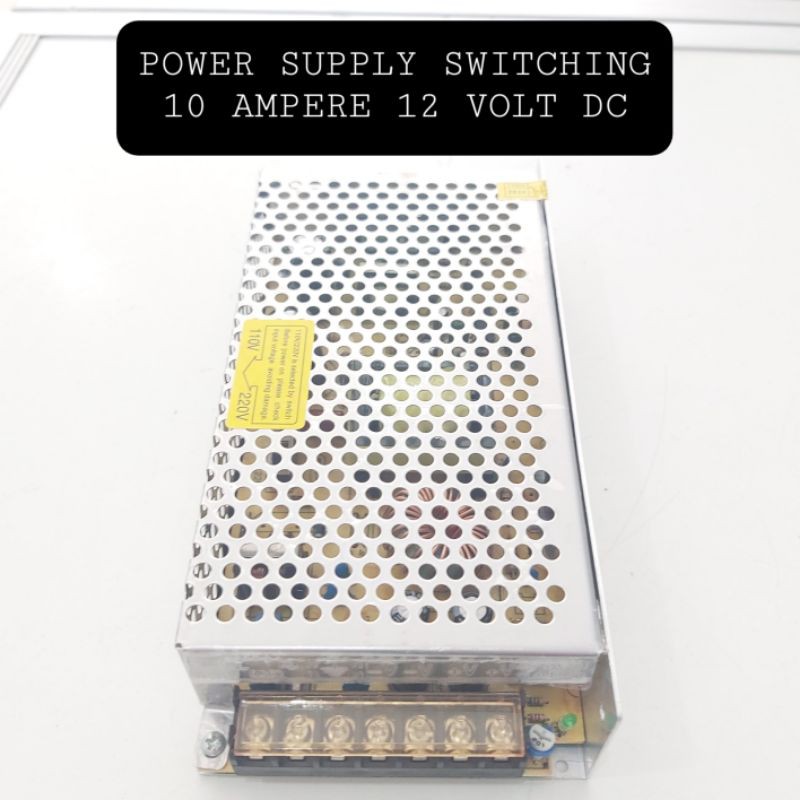 Jual Power Supply JARING 10 A 12 VOLT Switching PSU LED CCTV 10A 12V 120 WATT | Shopee Indonesia