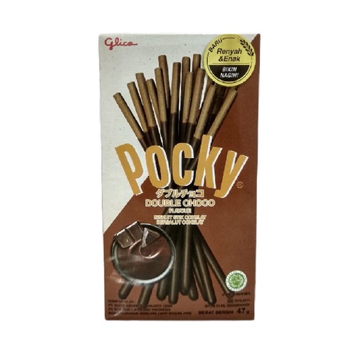 Jual GLICO POCKY DOUBLE CHOCO 47GR | Shopee Indonesia