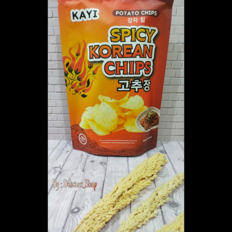Jual Kayi Potato Chips Korean Snack - Spicy Korean 75Gr | Shopee Indonesia