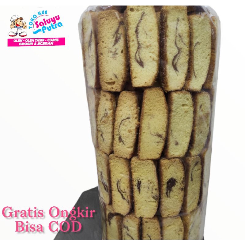 Jual Kue Bolu Kering Kiloan / Kue Bolu Kering Marmer/ Kue Bolu Jadul ...