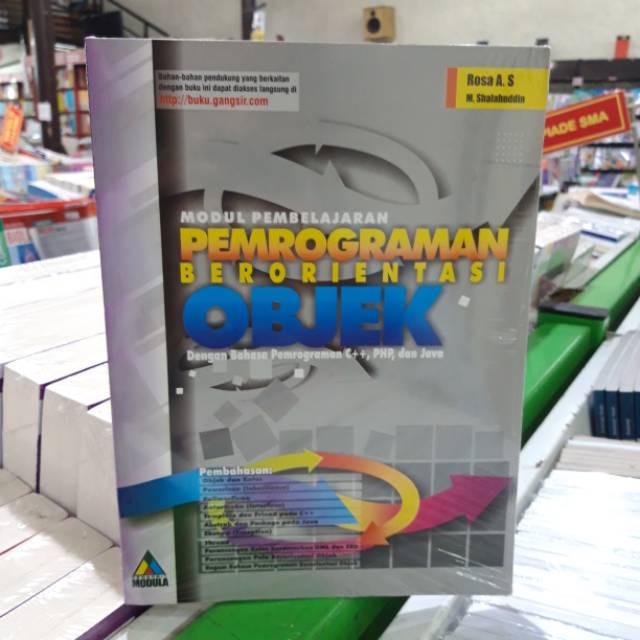 Jual MODUL PEMBELAJARAN PEMROGRAMAN BERORIENTASI OBJEK DENGAN BAHASA ...