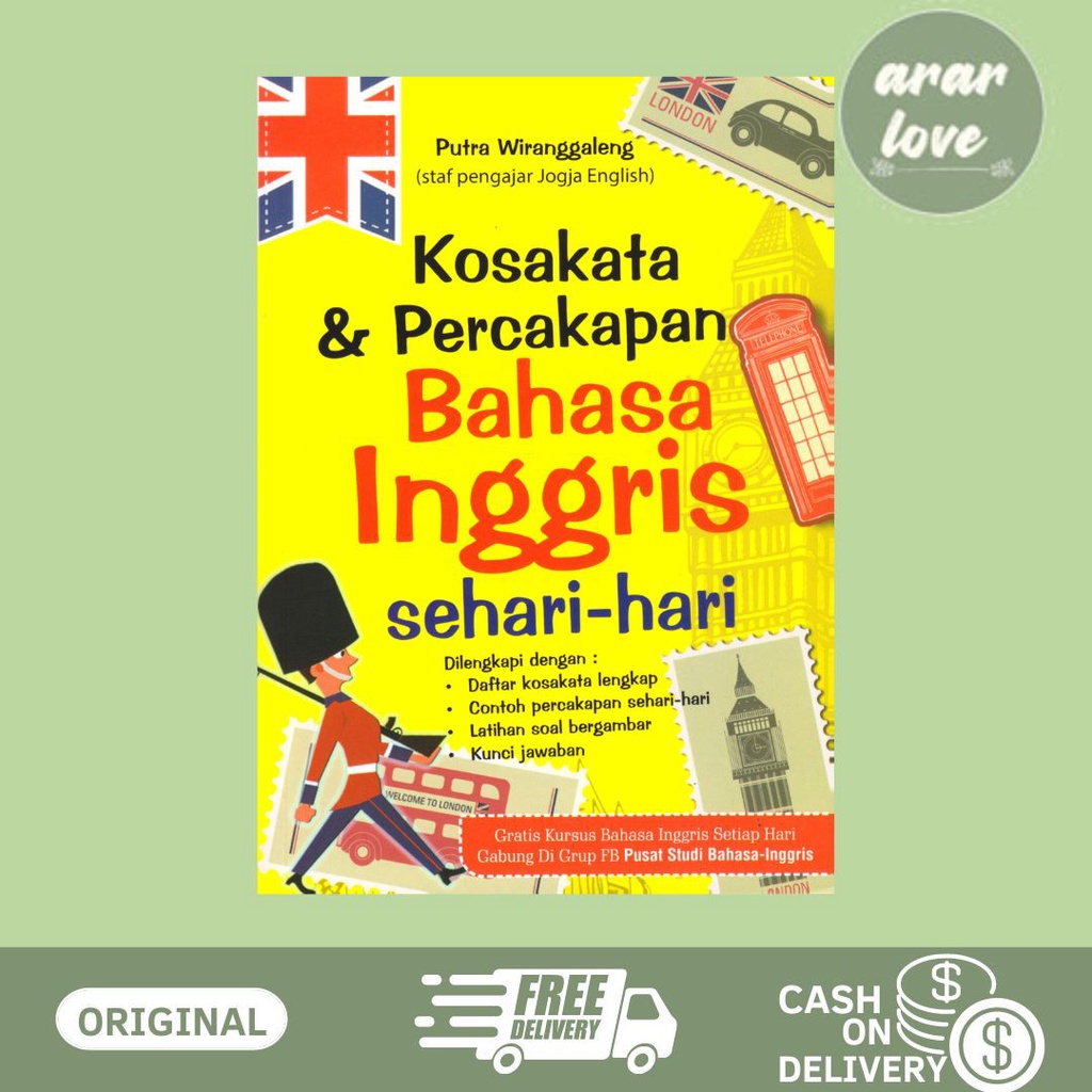 Jual BUKU KOSAKATA & PERCAKAPAN BAHASA INGGRIS SEHARI-HARI | Shopee Indonesia