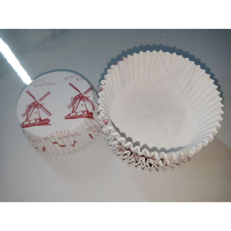 Jual Cup roti bulat per 20pcs diameter bawah 7cm kincir angin beautiful ...