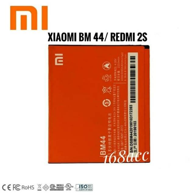 Jual Baterai Batere Xiaomi Redmi 2s Redmi 2 BM44 Batre Xiaomi BM 44 Redmi 2 Battery Redmi 2s ...