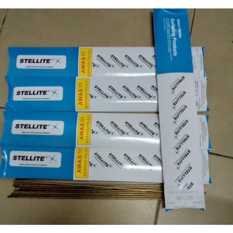 Jual Deloro/ titik baja/steelite 1/2 kg isi 24 Pcs/kawat las baja/bishilite mata baja deloro ...