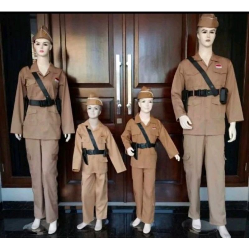 Jual baju profesi pejuang bung tomo veteran karnaval agustusan pawai ...