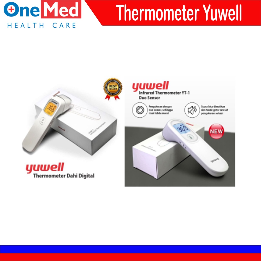 Jual Thermometer Head Yuwell Infrared YWH YT-1 Duo Sensor termometer ...