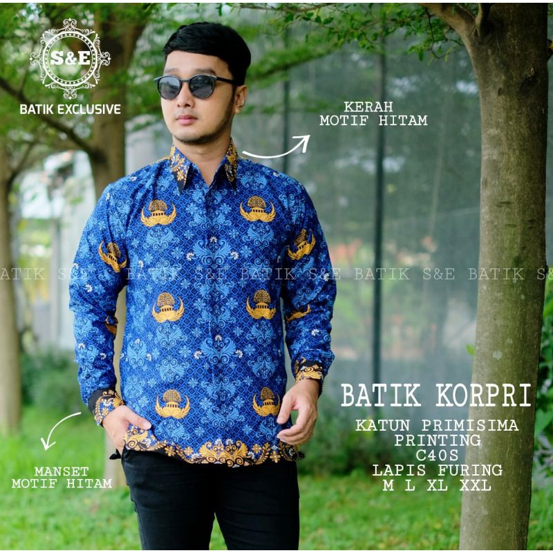 Jual batik kopri terbaru pria laki laki premium | Shopee Indonesia
