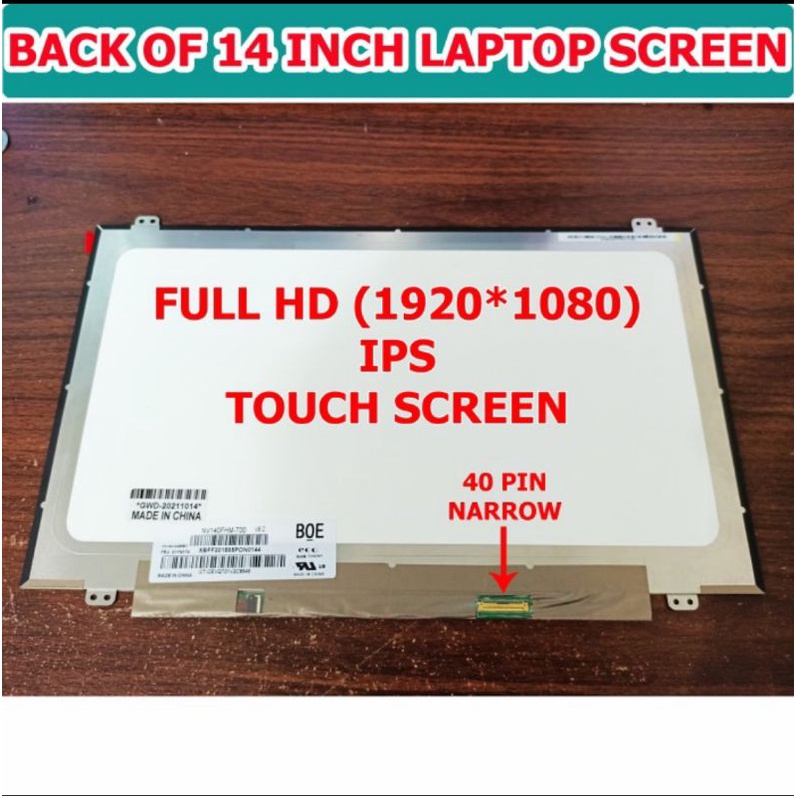 Jual LAYAR LED LCD LENOVO THINKPAD T460S T470 T470S T480 T480S L480 ...