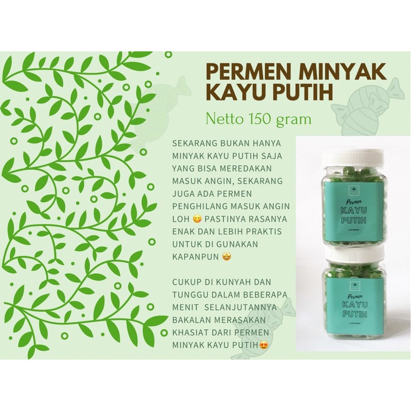 Jual permen mintak kayu putih | Shopee Indonesia
