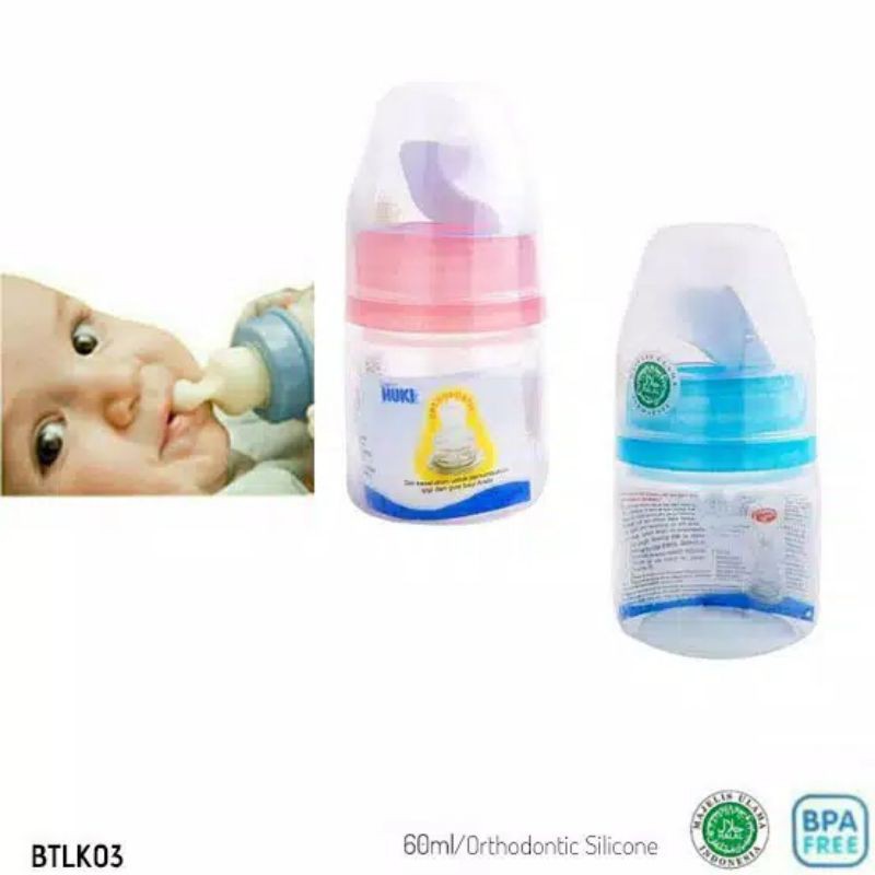 Jual HUKI BOTOL PP SP SHAPED 60 mL | Shopee Indonesia