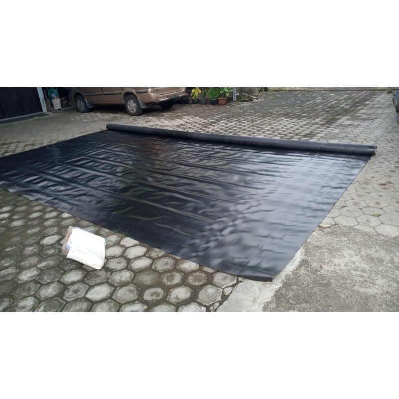 Jual Terpal kolam, geomembran HDPE ukuran 3m x 4m tebal 500 micron ...