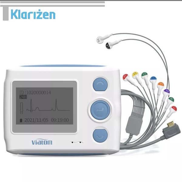 Jual Komwell Analysis 12 Leads Holter Medical ECG Device 24H EKG TH12 ...
