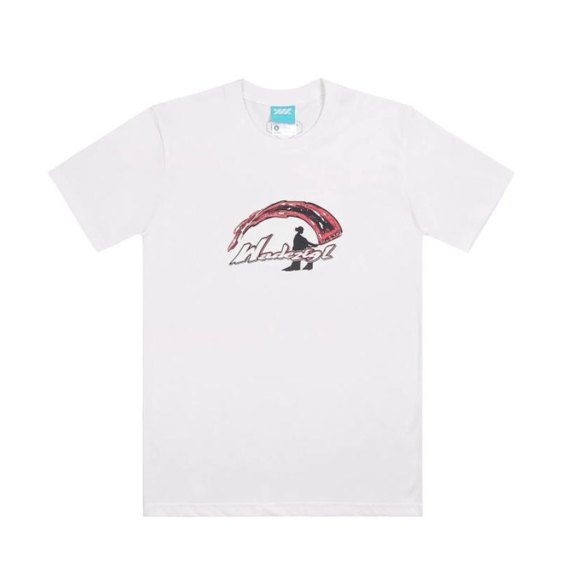 Jual Wadezig T Shirt INCHIMONJI WHITE | Shopee Indonesia