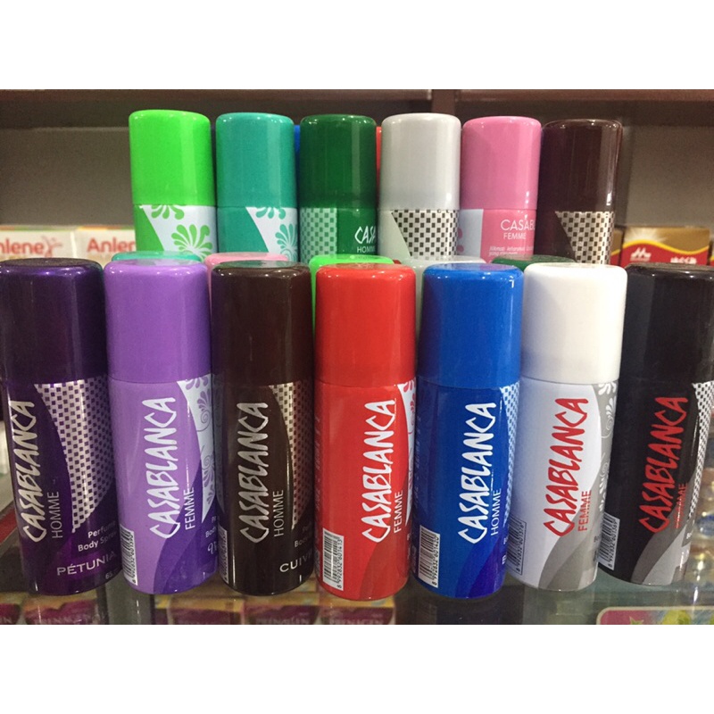 Jual Casablanca body spray kaleng 100 ml ( besar ) | Shopee Indonesia
