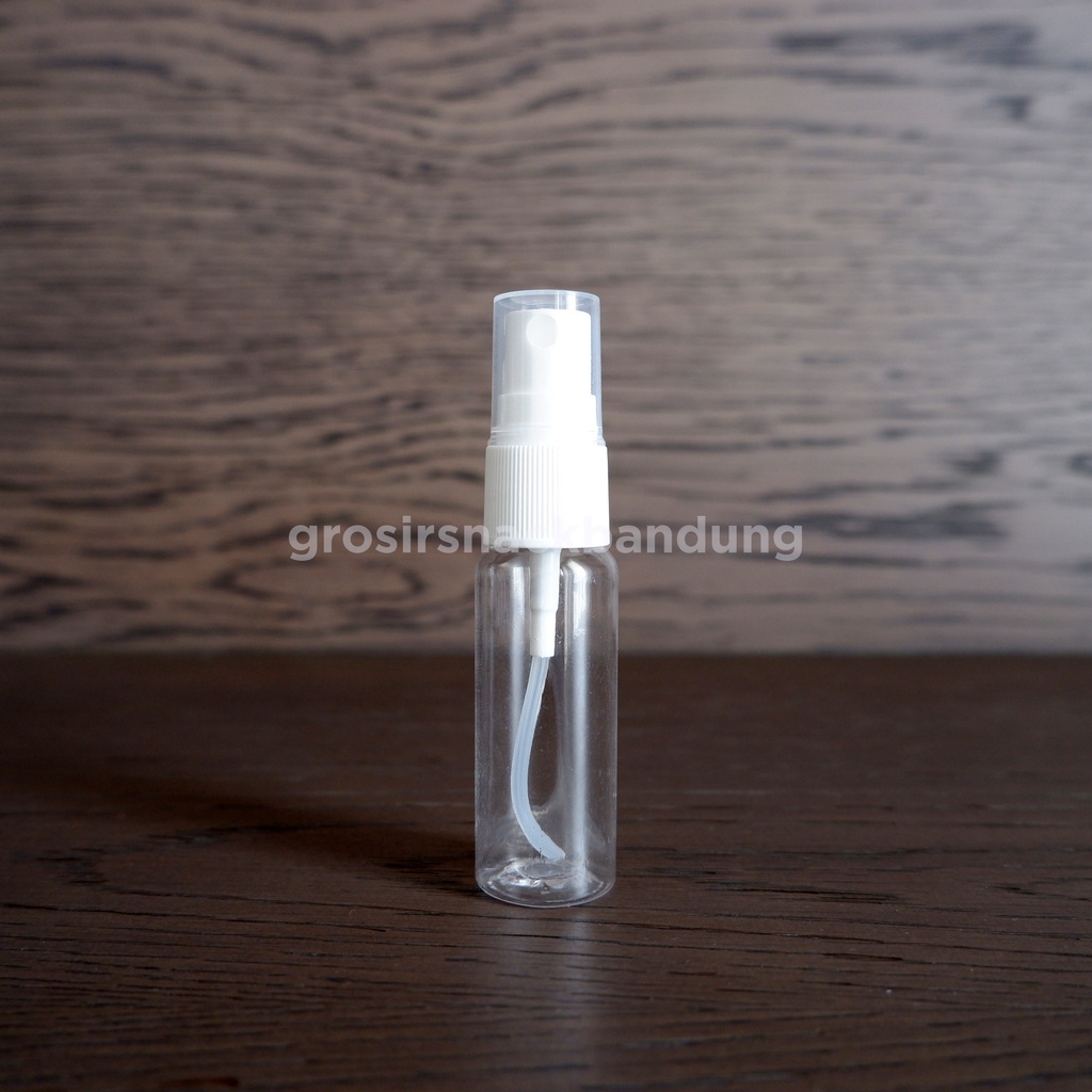 Jual BOTOL PLASTIK PET 20ML SPRAY / BOTOL SPRAY 20ML / PET 20ML SPRAY NECK 18 | Shopee Indonesia
