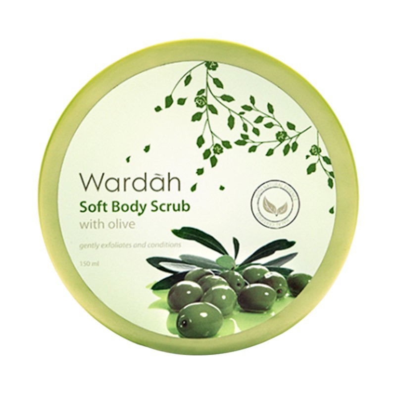 Jual WARDAH Soft Body Scrub with Olive 240 ml - Scrub Badan Dilengkapi ...