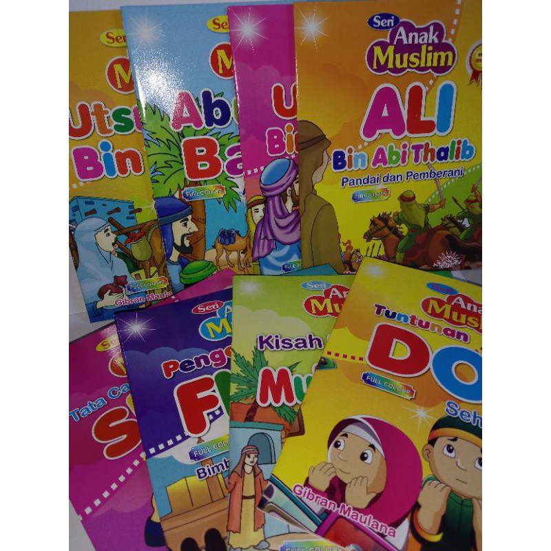 Jual Seri Anak Muslim Kisah Nabi Muhammad SAW dan Para Sahabat Nabi ...