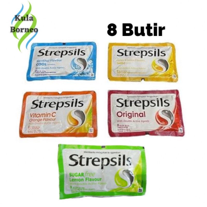 Jual Permen Strepsils isi 8 Butir | Shopee Indonesia