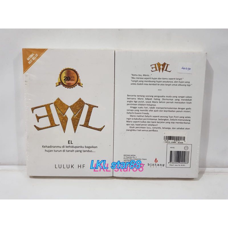 Jual Buku Novel El by Luluk HF | Shopee Indonesia