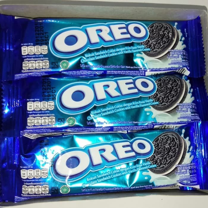 Jual Biskuit Oreo biskuit 29,4gr biskuit aneka rasa harga murah ...