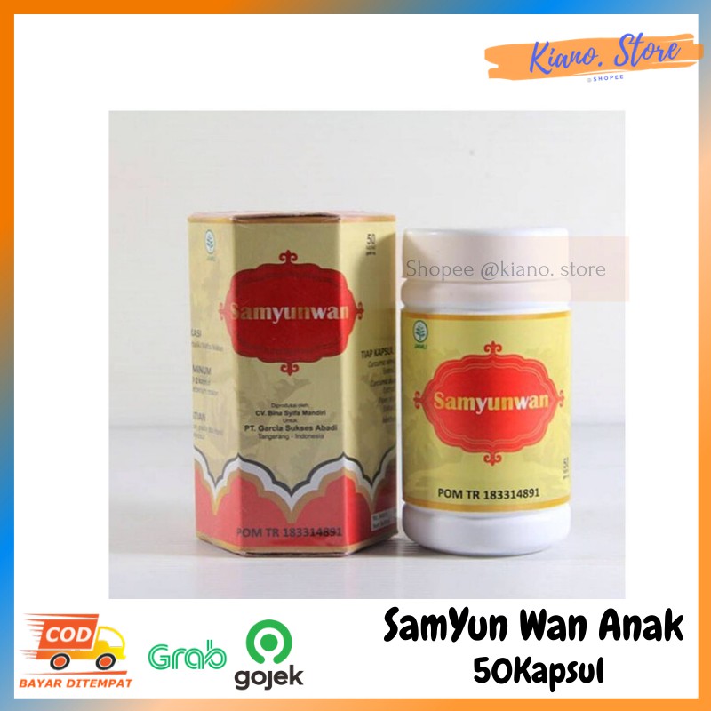 Jual SAMYUNWAN Kapsul Penggemuk Badan - Penambah Nafsu Makan ORIGINAL ...