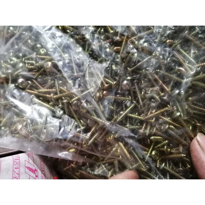 Jual sekrup TAB 4x3/4" per 100 pc 2.6mm x 2cm | Shopee Indonesia