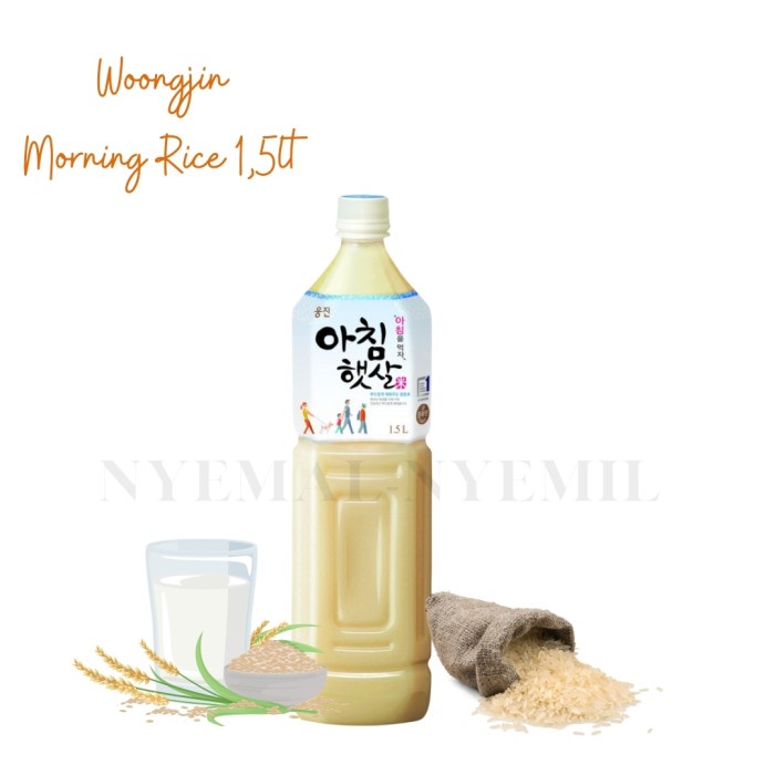 Jual Woongjin Morning Rice Drink Minuman Beras Korea 1,5lt (BERKUALITAS ...