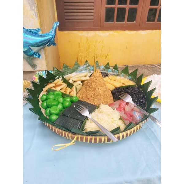 Jual Tumpeng Getuk Jajanan Pasar Jajan Jadul ulang tahun birthday ...