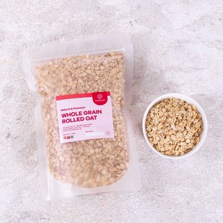 Jual Rolled Oat oatmeal wholegrain Gandum Utuh Kasar 500 gr Natural ...
