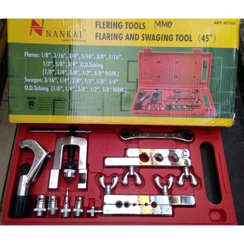 Jual PLERING TOOL SET SWAGING TOOL TUBING NANKAI | Shopee Indonesia